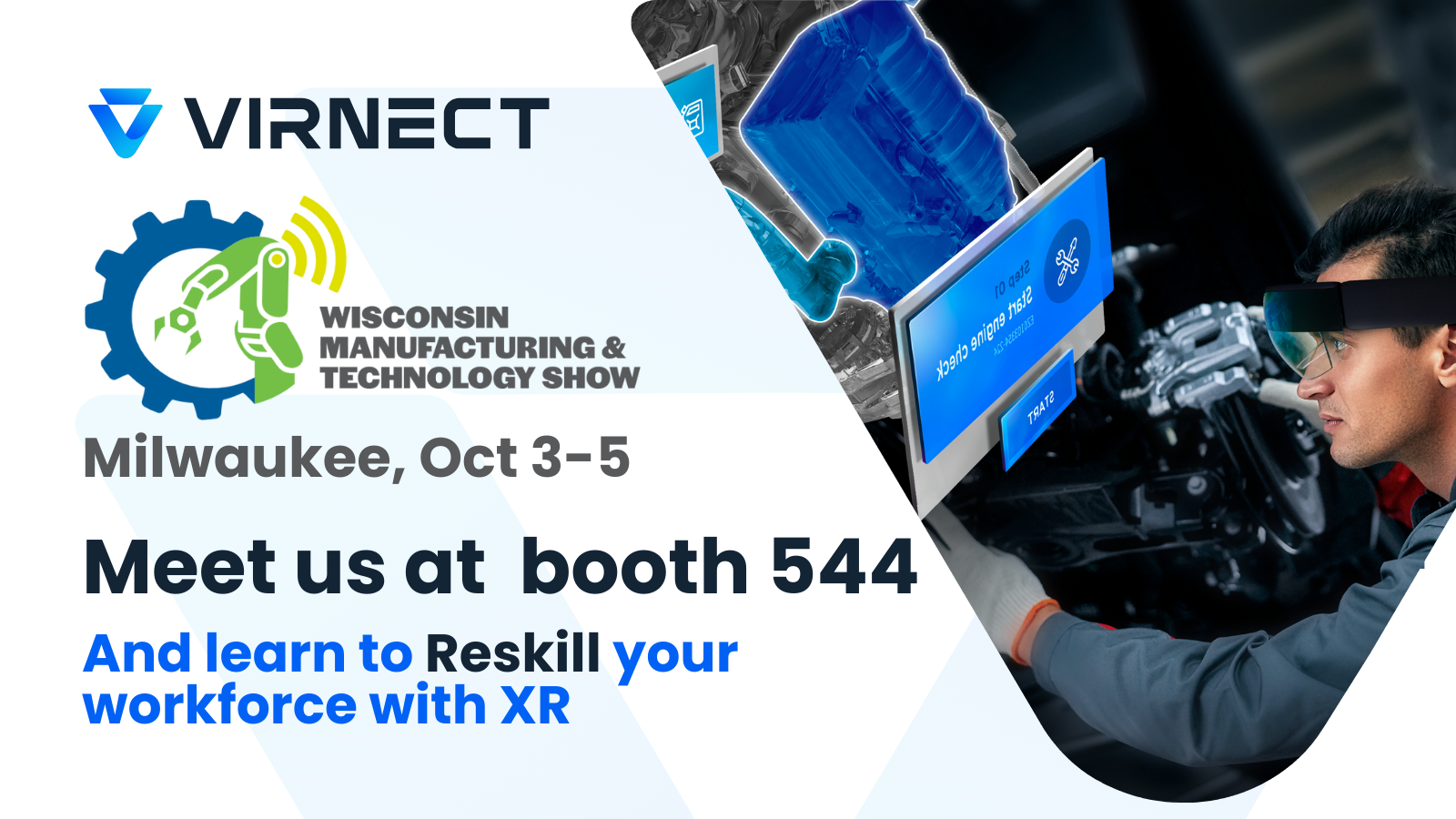 Join VIRNECT at WIMTS 2023 - Transforming Manufacturing Through Innovation!